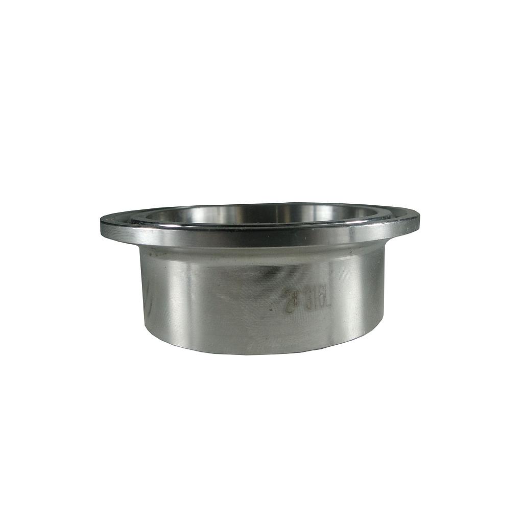 Férrula mediana soldable en SS316 | Soluciones en Acero, S.A.