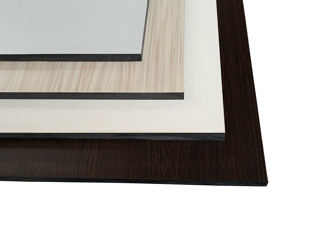 Panel laminado de alta presión, resistente al agua en diferentes color