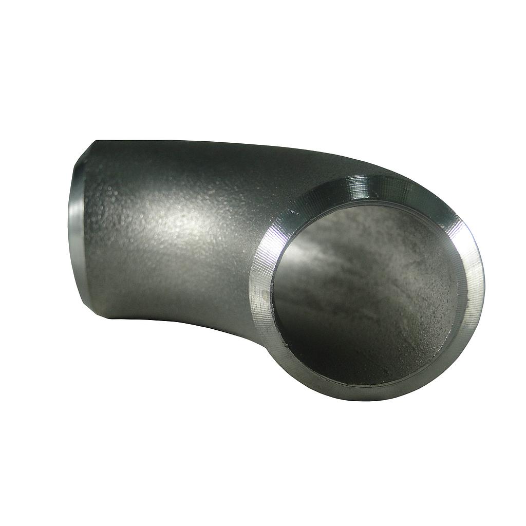 Codo soldable a 90 grados, cédula 40, SS304 | Soluciones en Acero, S.A
